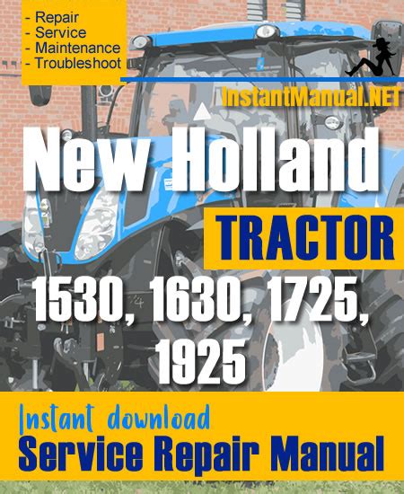 New Holland 1530 1630 1725 1925 Tractor Service Repair Manual
