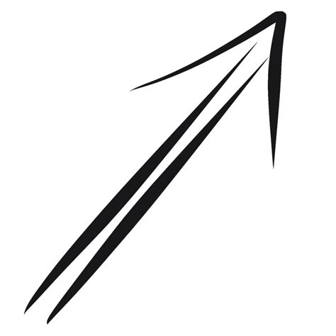 Free Hand Drawn Arrow Clipart Transparent Background Png With