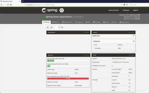 spring boot 管理客户端