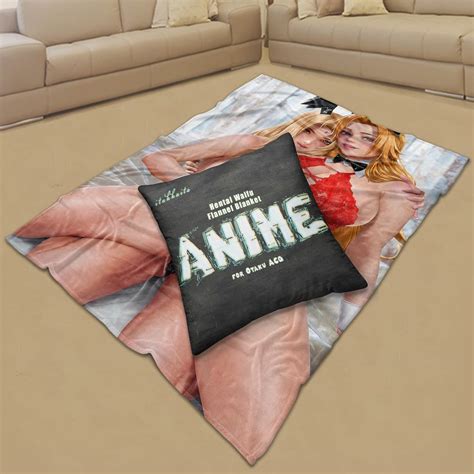 Amazon Itakkaito Hentai Anime Fleece Throw Blanket Lewd Waifu