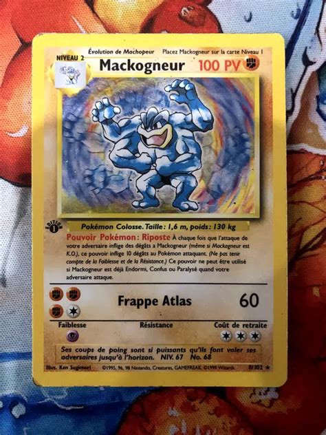 Voggt buy PARTIE 1 BLOC WIZARD carte mackogneur édition 1 holo 8 102