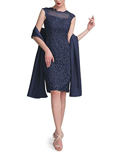 Pearlbridal Women S Tea Length Vintage Lace Mother Of The Bride Dress