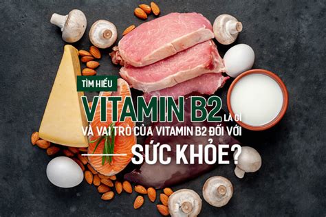 Tìm hiểu Vitamin B2 là gì và vai trò của Vitamin B2 đối với sức khỏe