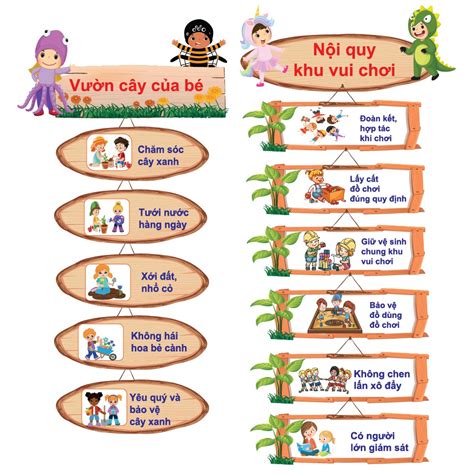 Top 50 mẫu trang trí góc nội quy lớp học đẹp nhất