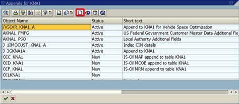 How To Create Append Into Standard Sap Table In Transaction Se