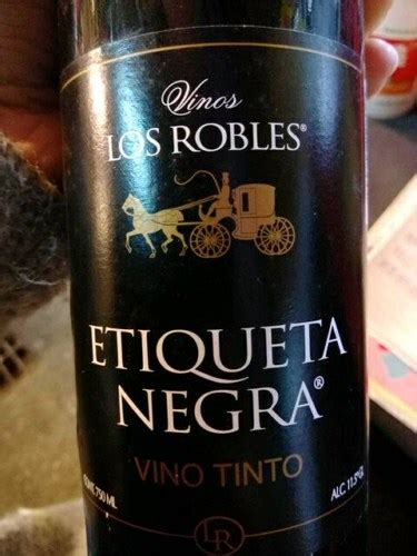 Los Robles Etiqueta Negra Tinto Vivino Australia