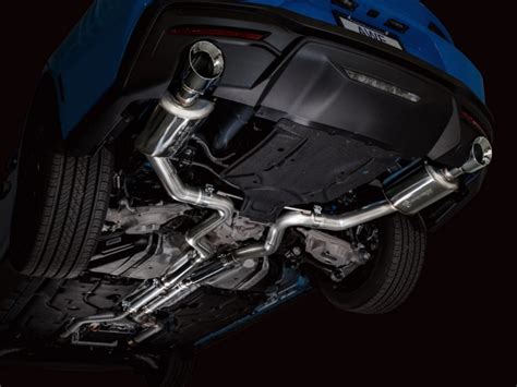 AWE TUNING TOURING EDITION Cat Back Exhaust W Dual Chrome Silver Tips