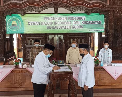 Pengurus DMI Tingkat Kecamatan Periode 2021 2026 Dikukuhkan Kantor