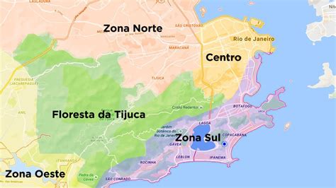 Zonas Do Rio De Janeiro S Rio