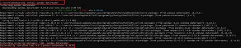 modulenotfounderror no module named pandas datareader [solved]