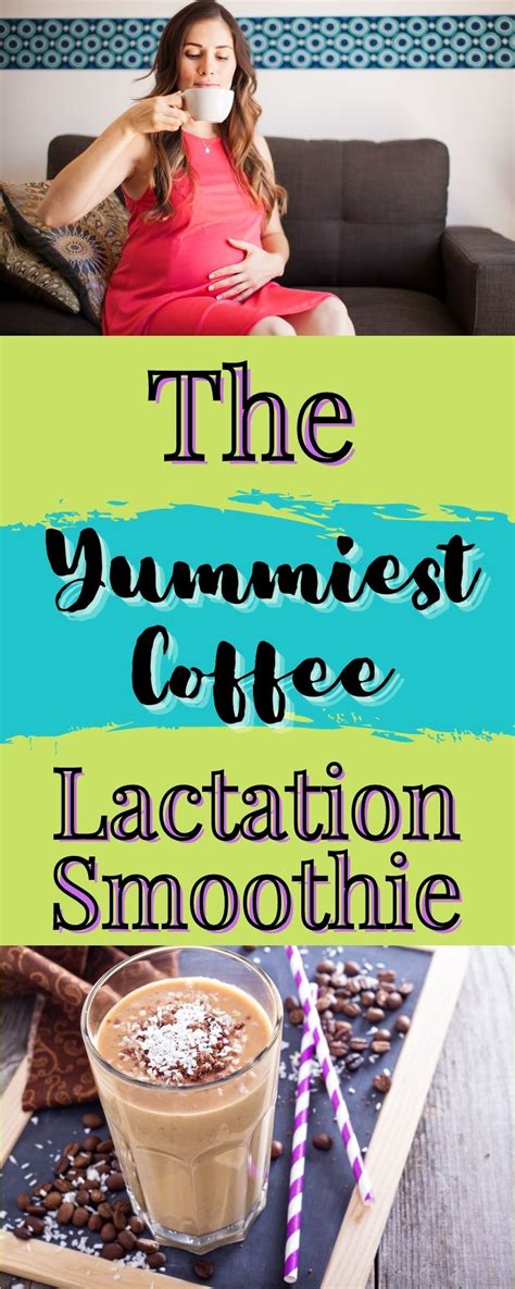 The Yummiest Coffee Lactation Smoothie Michelle Marie Fit