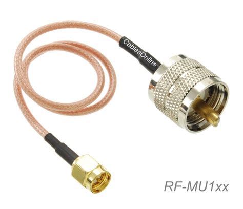 SMA Male To UHF PL259 Male RG316 Cable