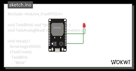 FreeRTOS Wokwi ESP32 STM32 Arduino Simulator