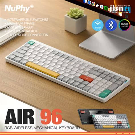 Jual Nuphy Air96 Air 96 Ultra Slim Wireless Mechanical Gaming