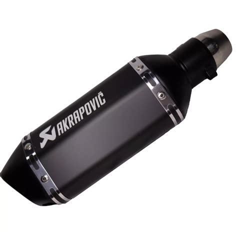 Escape Silenciador Akrapovic Para Moto City Motor