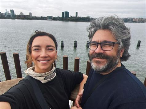 Regina Blandón celebra el cumpleaños 47 de su novio Martín Altomaro