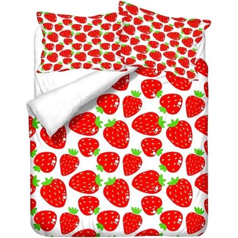 Housse De Couette Les Dessins Anim S Mod Le Fruit Couleurs