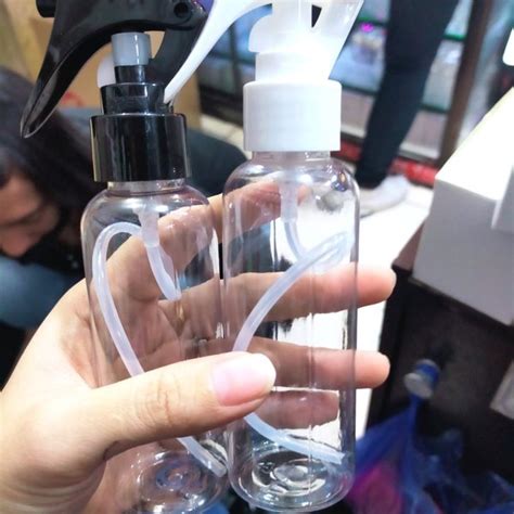 Jual Botol Plastik Triger 100ml Bening Natural Putih Tutup Triger Di