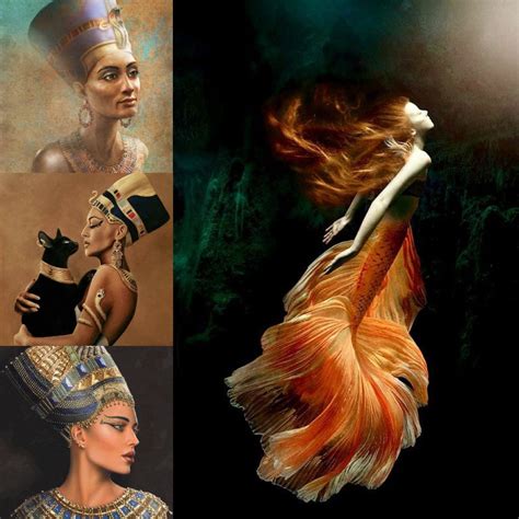 Arquétipo Nefertiti e Sereia Arquétipo Arquétipos Sereia