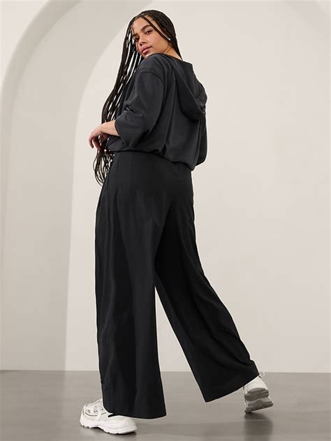 Brooklyn Heights High Rise Pleated Wide Leg Pant Athleta