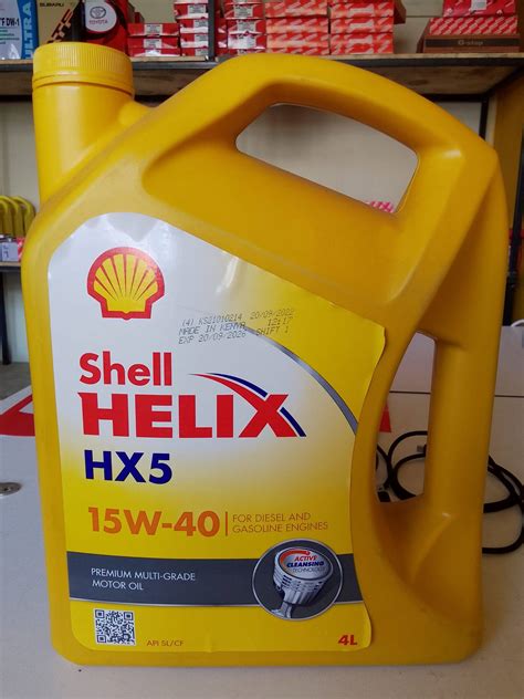 Shell Helix HX5 15W 40 Premium Multigrade Motor Engine Oil 53 OFF