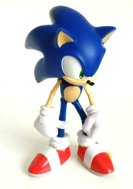 SONIC THE HEDGEHOG 20th Anniversary Highly Articulated Jazwares 10 Inch