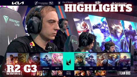 G2 Vs BDS Game 3 Highlights Round 2 LEC 2024 Season Finals G2