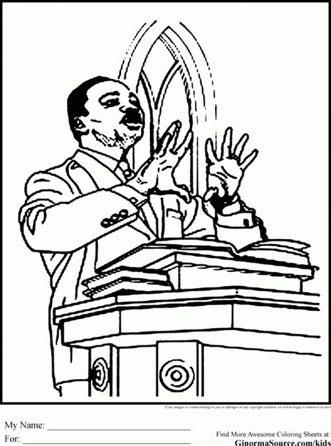Free Printable Color Pages Black History Month Clip Art Library