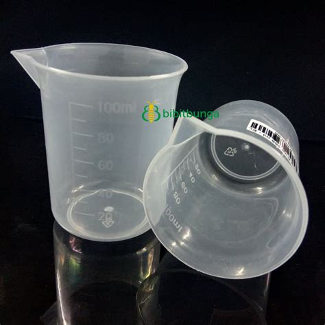 Jual Gelas Ukur 100ml 100cc Alat Takar Takaran Ukuran 100 Ml Cc Cup