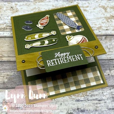 Gone Fishing Fun Fold Cards Fun Fold Cards Fishing Cards Birthday
