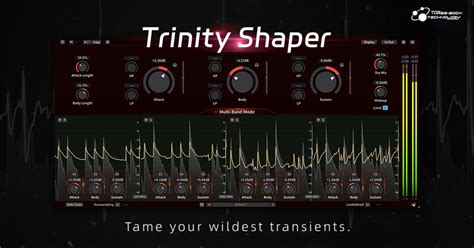 Trinity Shaper Tame Your Wildest Transients Three Body Technology