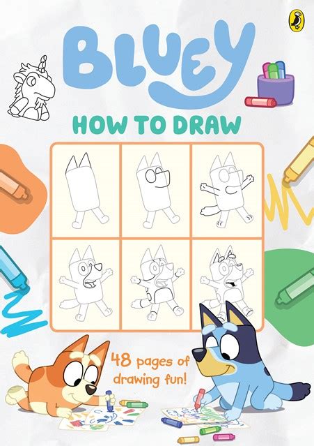 Bluey How To Draw Bluey Official Website