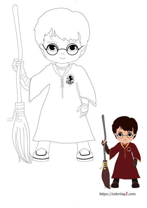 Coloriage Harry Potter Coloriages Imprimer Gratuits
