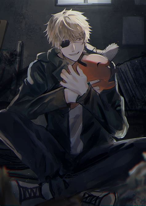 Denji Eyepatch Zerochan Anime Image Board