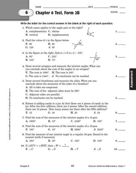 List Of Glencoe Geometry Answer Key 2 7 Ideas
