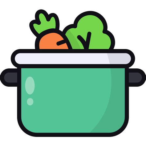 Cooking Pot Generic Outline Color Icon