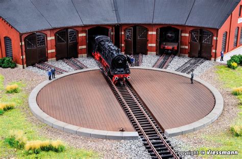 Kibri Ho H Locomotive Turntable For Roundhouse