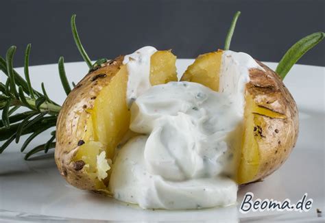 Kräuterquark Dip für Ofenkartoffeln Beoma