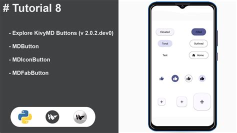 Kivy Kivymd Tutorial Create Mobile Apps With Python Youtube