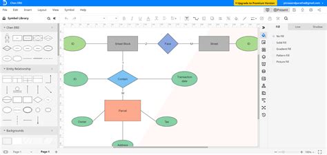 Online Er Diagram Generator Online Chen Entity Relationship
