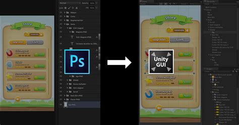 psd 2 ugui pro gui tools unity asset store
