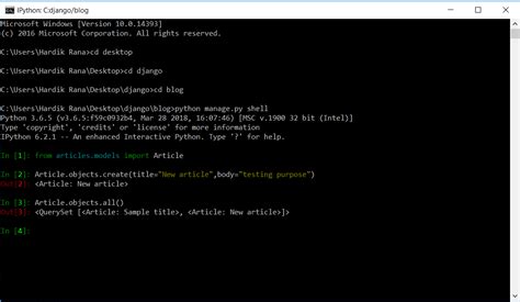 Django ORM And QuerySets Create Objects Filter Objects And Order