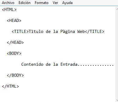 C Mo Hacer Una P Gina Html En Bloc De Notas Tecpro Digital