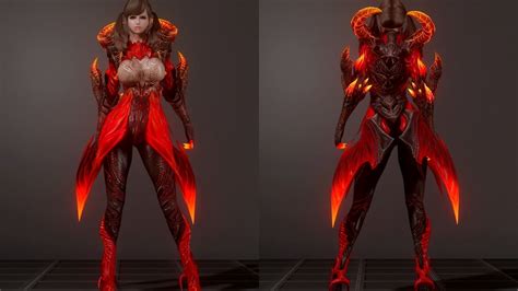 SkyrimBlade And Soul Infernal Armor TRE MAGA