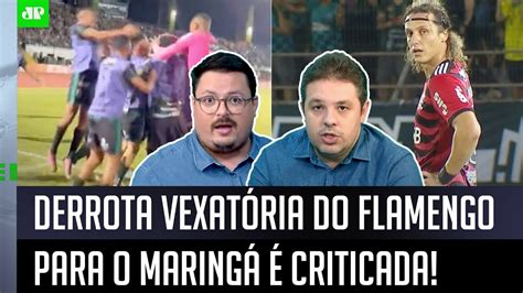 É IMPRESSIONANTE como o Flamengo NÃO JOGA NADA PERDEU pro Maringá e