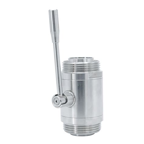 Sanitary Hygienic Stainless Steel SS304 SS316 Manual Heavy Type Thread