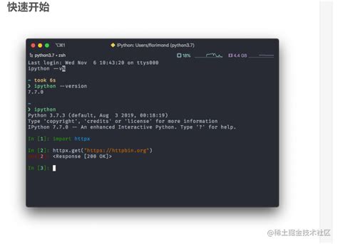 python httpx 模块教程 比requests 更快 掘金