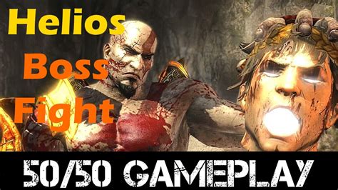 God Of War 3 Remastered Helios Boss Fight YouTube