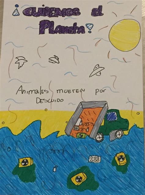 Este Es Uno De Los Afiches Que Hicimos Para Hacer Conciencia De La