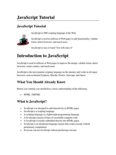javascript pdf java script control flow